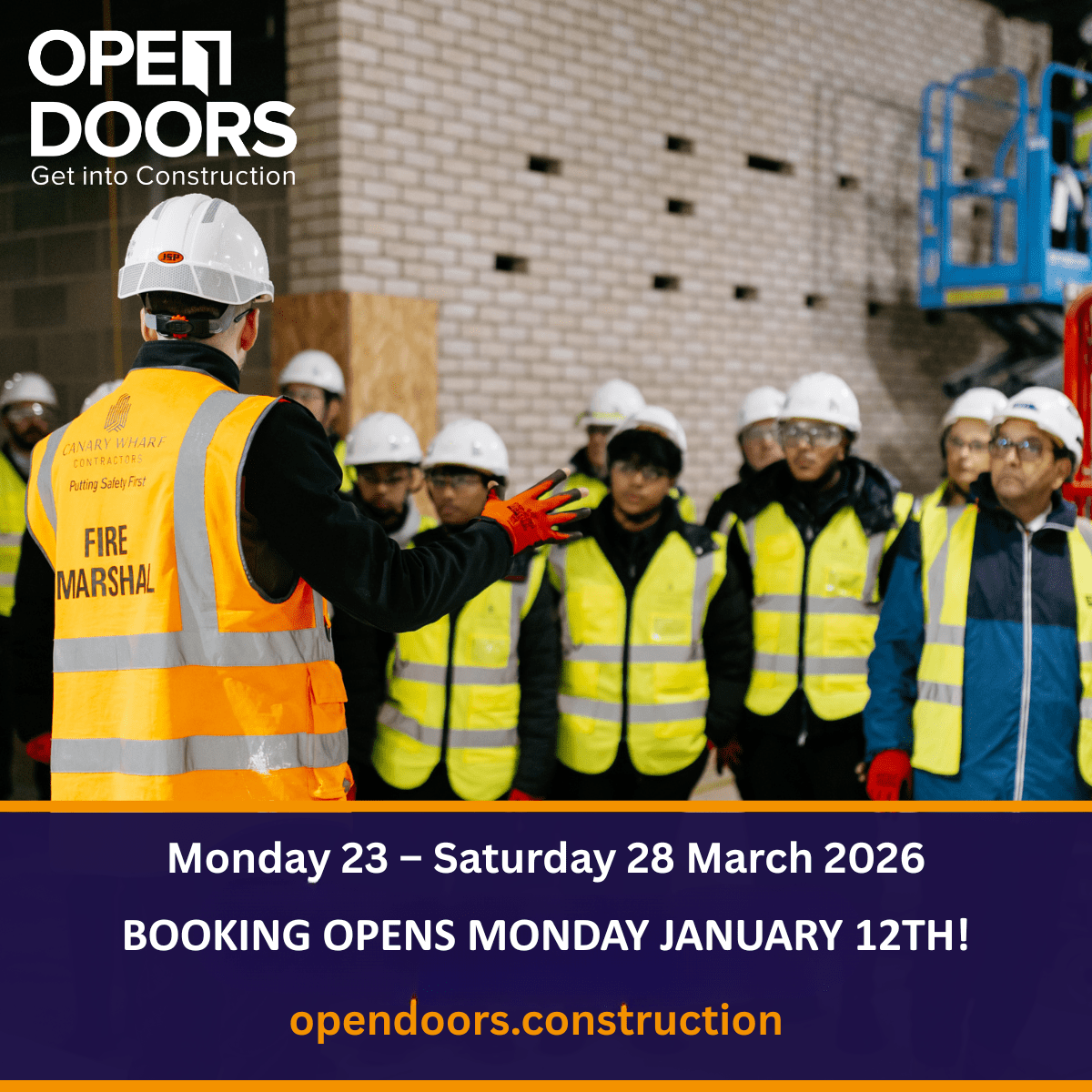 Open Doors 2026: Bookings now open - CSCS Group